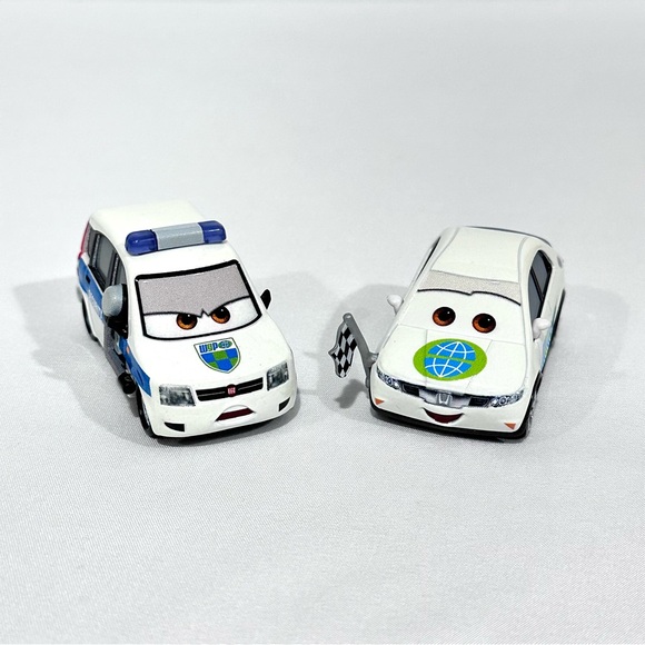 Mattel | Toys | Disney Cars 2 Wgp Race Officials Alex Carvill Erik ...